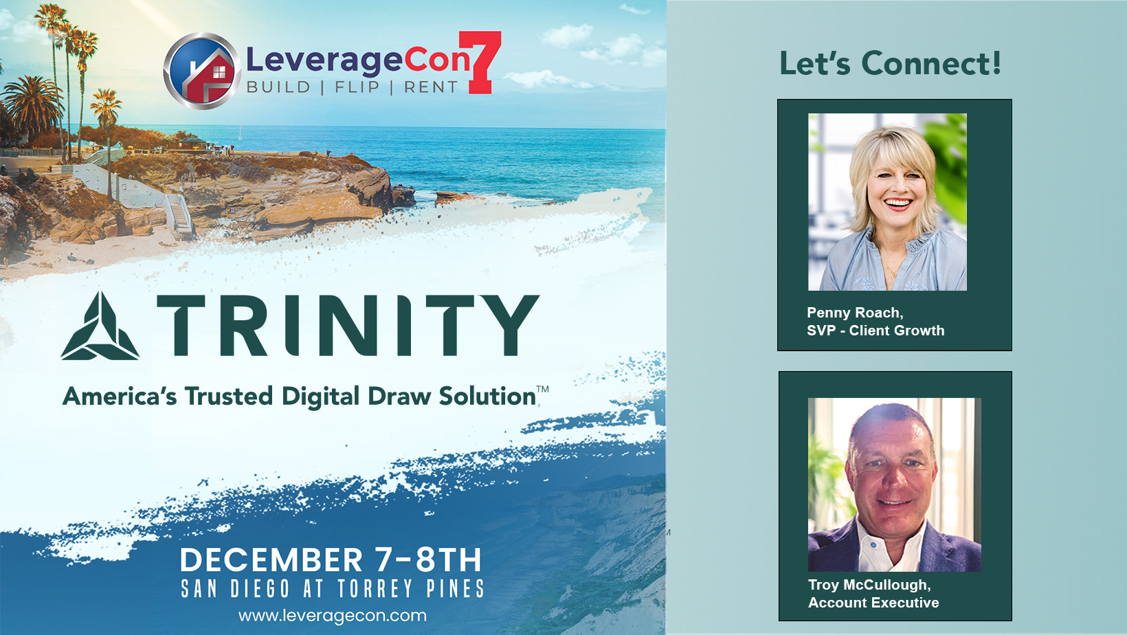 Trinity Heads to LeverageCon 7: The Premier Real Estate Finance Expo